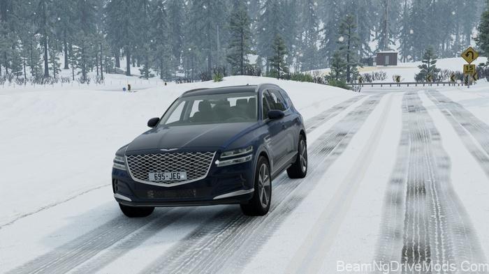 BeamNG - Genesis GV80 (0.38) - BeamNG Drive Mods Download