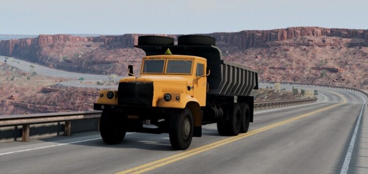 BeamNG - Peterbilt W900 MS Semi V2.10 - BeamNG Drive Mods Download