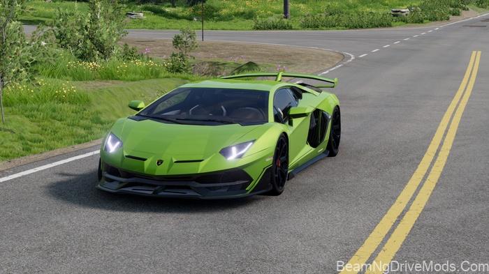 BeamNG - Lamborghini Aventador (0.38) - BeamNG Drive Mods Download