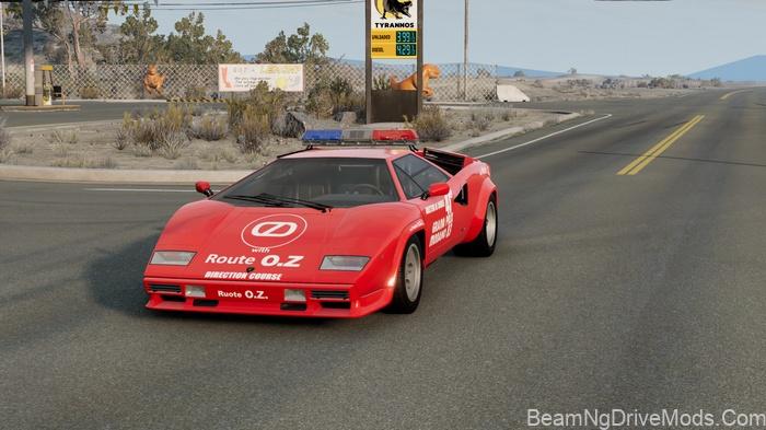 BeamNG - Lamborghini Countach (0.38) - BeamNG Drive Mods Download
