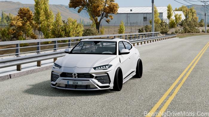 BeamNG - Lamborghini Urus 2019 (0.38) - BeamNG Drive Mods Download