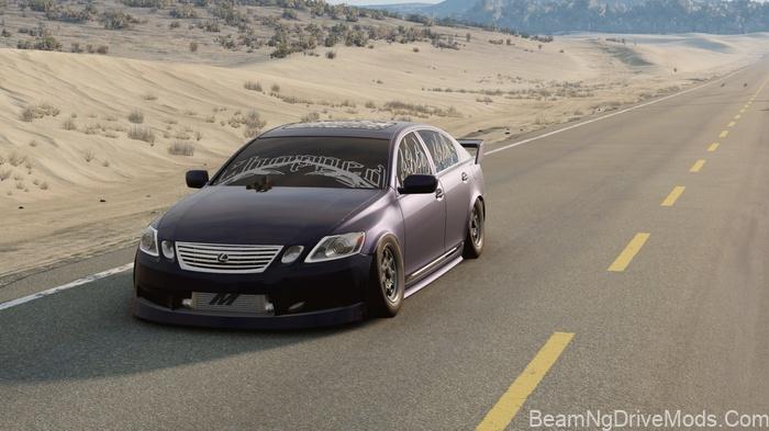 BeamNG - Lexus GS350 Custom (0.38) - BeamNG Drive Mods Download