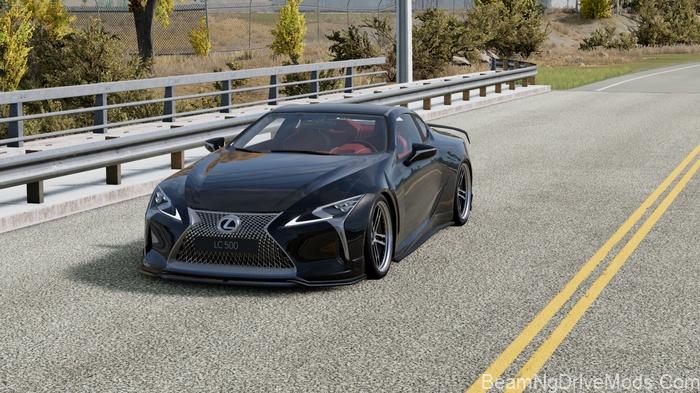 BeamNG - Lexus LC 2017-2025 - BeamNG Drive Mods Download