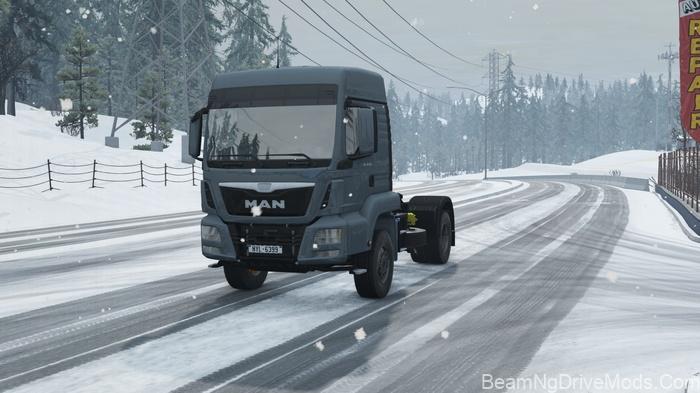 BeamNG - MAN TGS Truck (0.38) - BeamNG Drive Mods Download