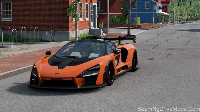 BeamNG - McLaren Senna (0.38) - BeamNG Drive Mods Download
