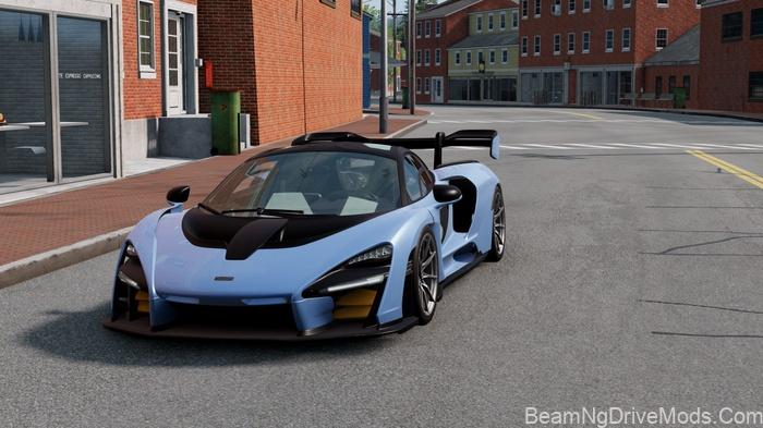 BeamNG - McLaren Senna (0.38) - BeamNG Drive Mods Download