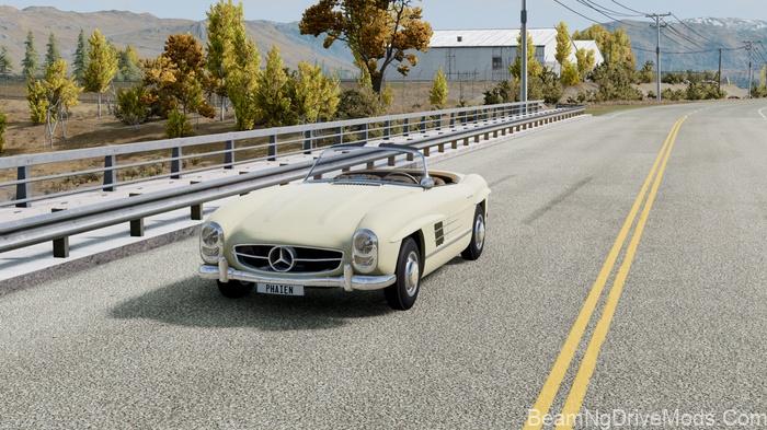 BeamNG - Mercedes-Benz 300 SL (1969-1971) - BeamNG Drive Mods Download