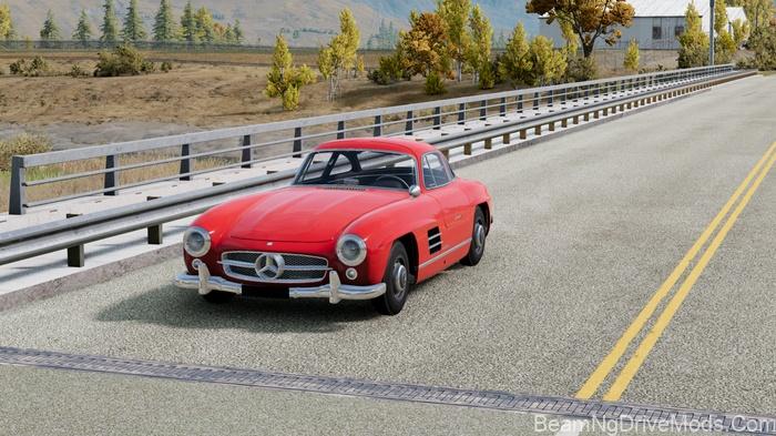 BeamNG - Mercedes-Benz 300 SL (1969-1971) - BeamNG Drive Mods Download