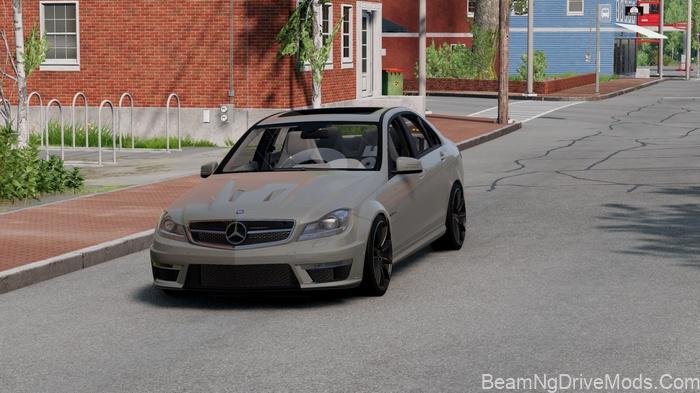 BeamNG - Mercedes-Benz C63 W204 (0.38) - BeamNG Drive Mods Download