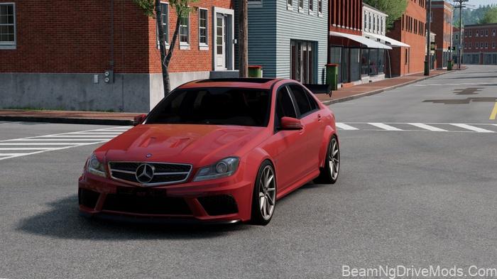 BeamNG - Mercedes-Benz C63 W204 (0.38) - BeamNG Drive Mods Download
