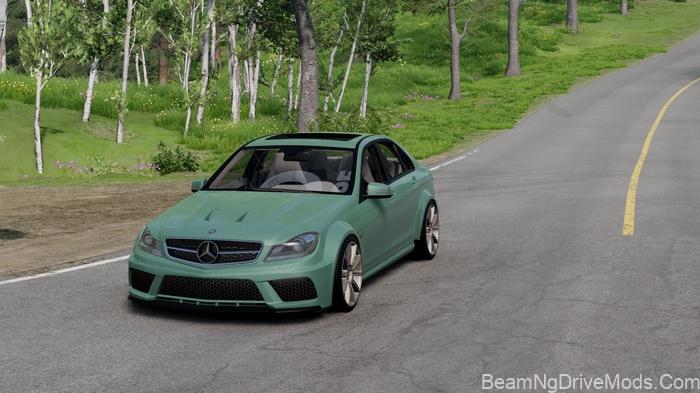 BeamNG - Mercedes-Benz C63 W204 (0.38) - BeamNG Drive Mods Download