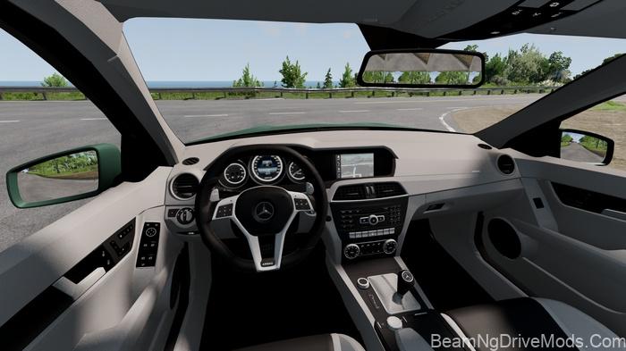 BeamNG - Mercedes-Benz C63 W204 (0.38) - BeamNG Drive Mods Download