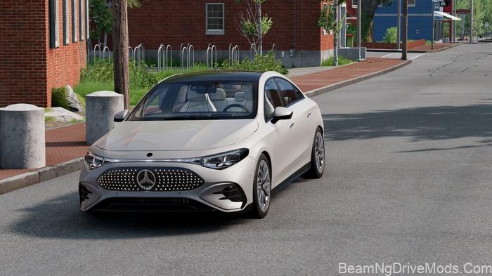 BeamNG - Mercedes-Benz CLA EV 2025 - BeamNG Drive Mods Download