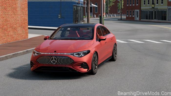 BeamNG - Mercedes-Benz CLA EV 2025 - BeamNG Drive Mods Download
