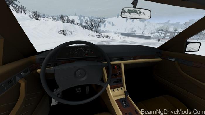 BeamNG - Mercedes-Benz W126 560SEC - BeamNG Drive Mods Download