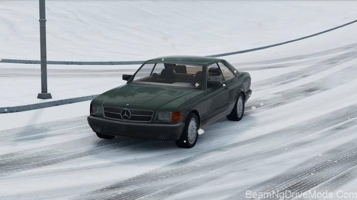 BeamNG - Mercedes-Benz W126 560SEC - BeamNG Drive Mods Download
