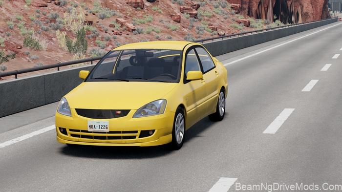 BeamNG - Mitsubishi Cedia Drag Racing - BeamNG Drive Mods Download