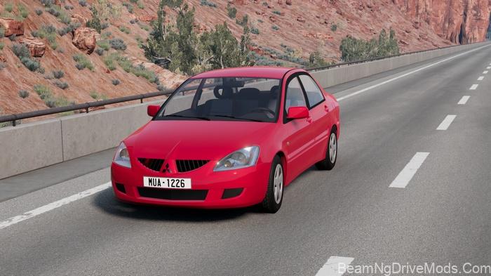 BeamNG - Mitsubishi Cedia Drag Racing - BeamNG Drive Mods Download