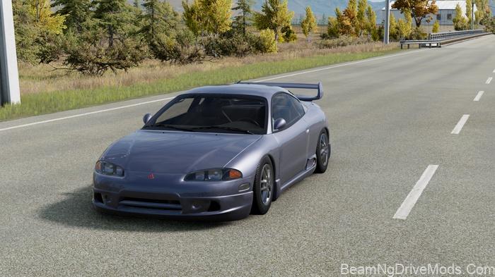 BeamNG - Mitsubishi Eclipse 2G - BeamNG Drive Mods Download