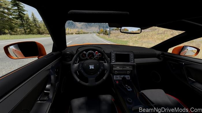 BeamNG - Nissan GTR R35 (0.38) - BeamNG Drive Mods Download
