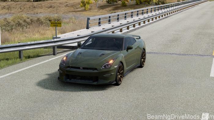 BeamNG - Nissan GTR R35 (0.38) - BeamNG Drive Mods Download