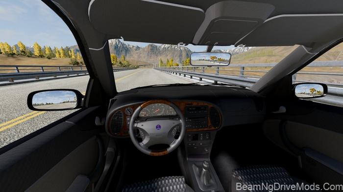 BeamNG - Saab 9-3 Aero Coupe 1999 (0.38) - BeamNG Drive Mods Download