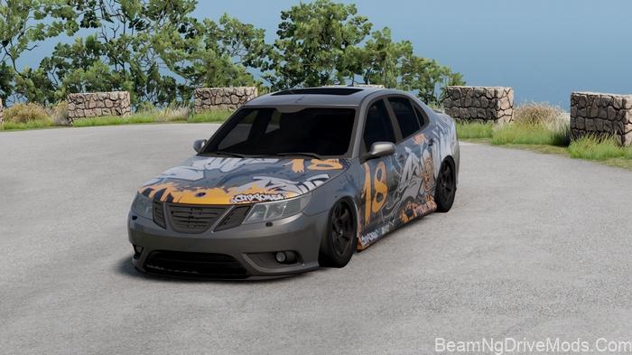 BeamNG - Saab 9-3 Remastered - BeamNG Drive Mods Download