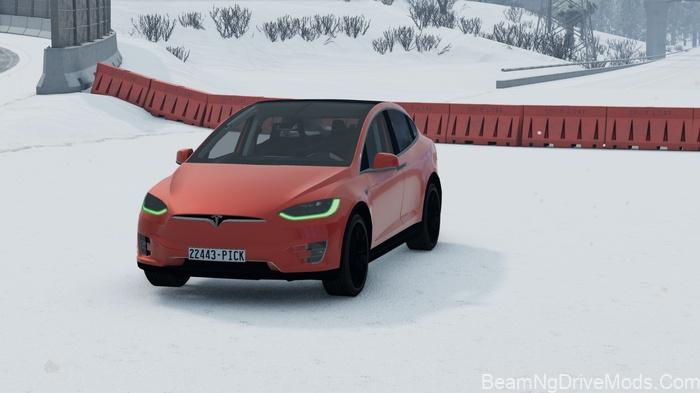 BeamNG - Tesla Model X 2017 (0.38) - BeamNG Drive Mods Download