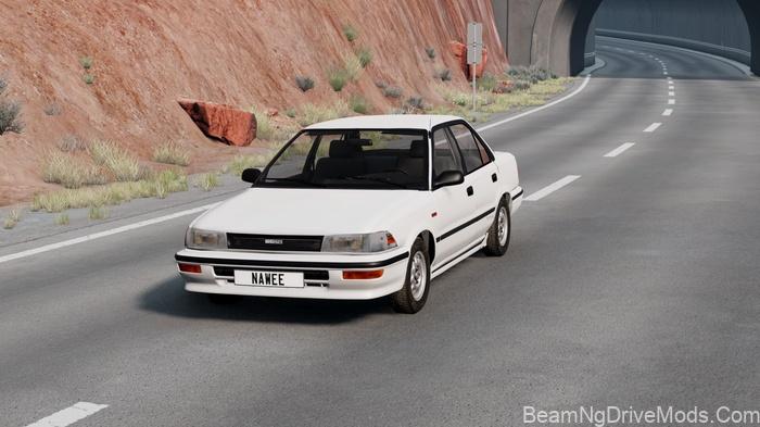 BeamNG - Toyota Corolla AE92 1988 - BeamNG Drive Mods Download