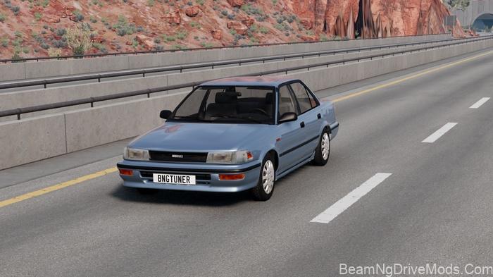 BeamNG - Toyota Corolla AE92 1988 - BeamNG Drive Mods Download