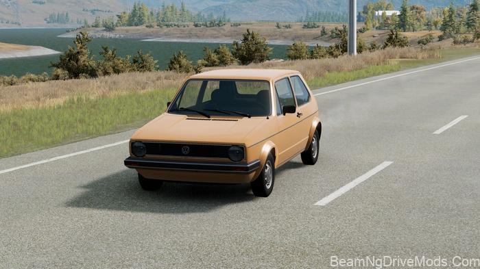 BeamNG - Volkswagen Golf 1 - BeamNG Drive Mods Download