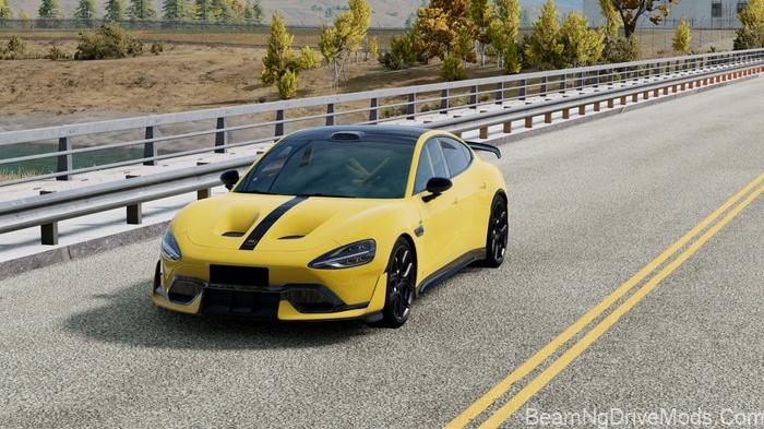 BeamNG - Xiaomi SU7 (0.38) - BeamNG Drive Mods Download