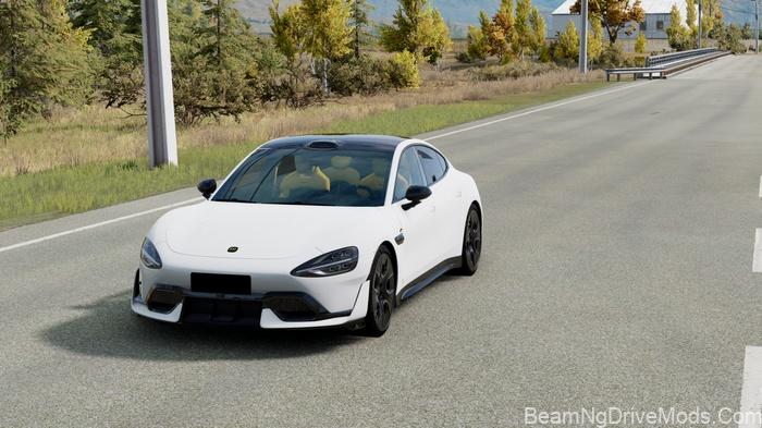 BeamNG - Xiaomi SU7 (0.38) - BeamNG Drive Mods Download