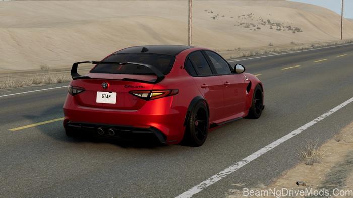 BeamNG - Alfa Romeo Giulia (0.38) - BeamNG Drive Mods Download