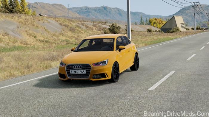 BeamNG - Audi A1 8X (0.38) - BeamNG Drive Mods Download