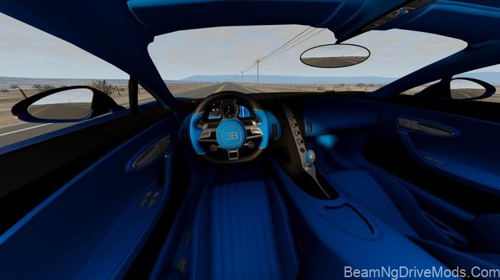BeamNG - Bugatti Chiron 2018 (0.38) - BeamNG Drive Mods Download
