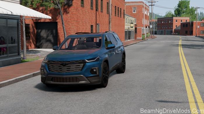 BeamNG - Chevrolet Traverse 2023 - BeamNG Drive Mods Download