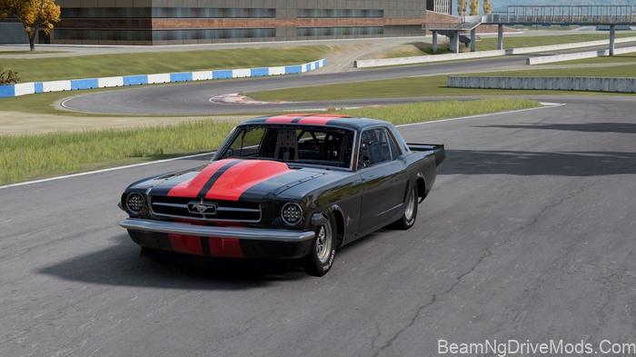 BeamNG - Ford Mustang 1965 Drag - BeamNG Drive Mods Download