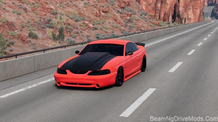 BeamNG - Ford Mustang SN95 (0.38) - BeamNG Drive Mods Download