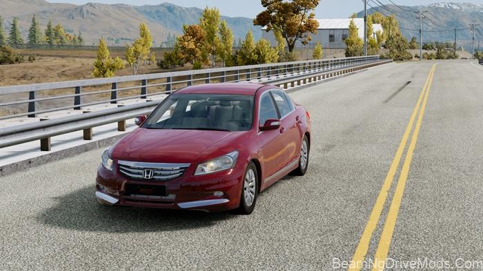 BeamNG - Honda Accord 2008-12 (0.38) - BeamNG Drive Mods Download