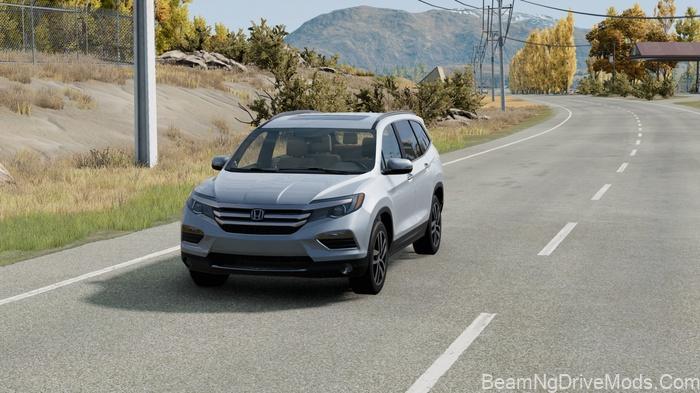BeamNG - Honda Pilot 2016-2018 (0.38) - BeamNG Drive Mods Download