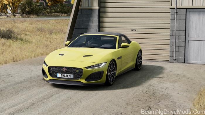 BeamNG - Jaguar F-Type 2020 Coupe & Cabrio - BeamNG Drive Mods Download