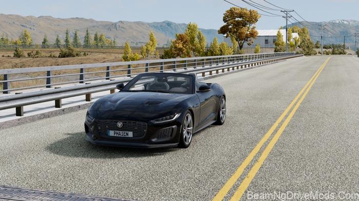 BeamNG - Jaguar F-Type 2020 Coupe & Cabrio - BeamNG Drive Mods Download