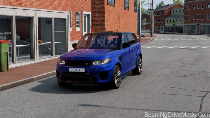 BeamNG - Land Rover Range Rover Sport SVR - BeamNG Drive Mods Download
