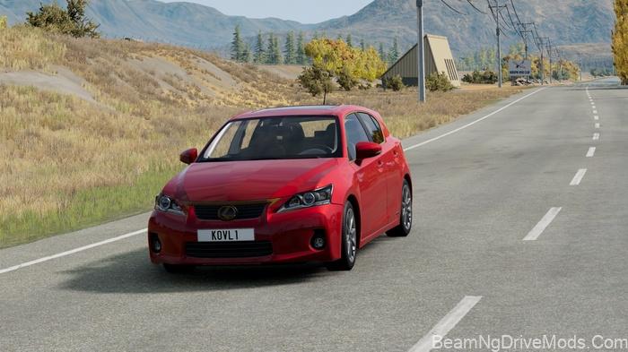 BeamNG - Lexus CT200H (0.38) - BeamNG Drive Mods Download