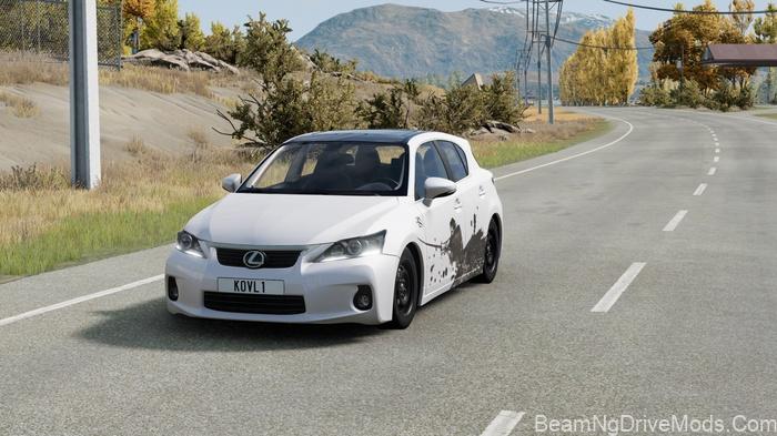 BeamNG - Lexus CT200H (0.38) - BeamNG Drive Mods Download