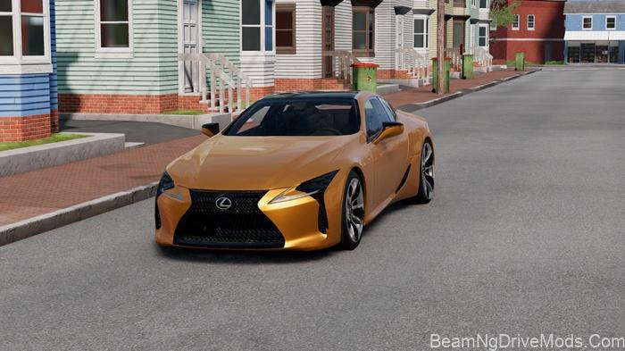 BeamNG - Lexus LC500 (0.38) - BeamNG Drive Mods Download