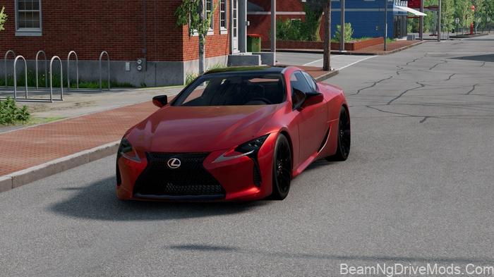 BeamNG - Lexus LC500 (0.38) - BeamNG Drive Mods Download