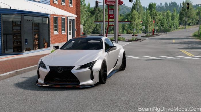 BeamNG - Lexus LC500 (0.38) - BeamNG Drive Mods Download