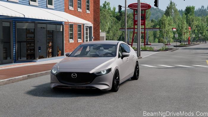 BeamNG - Mazda 3 Hatchback (0.38) - BeamNG Drive Mods Download